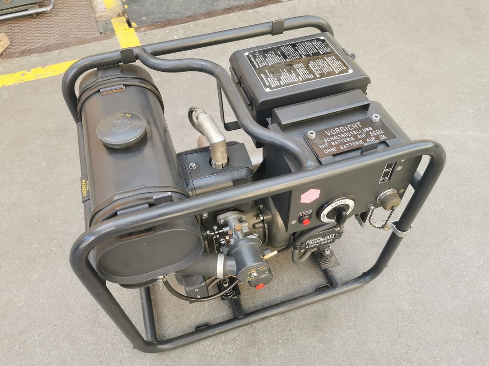 Funk SE-015 Generator Notstrom MAG Motor Armee Militär (Gebraucht) in ...