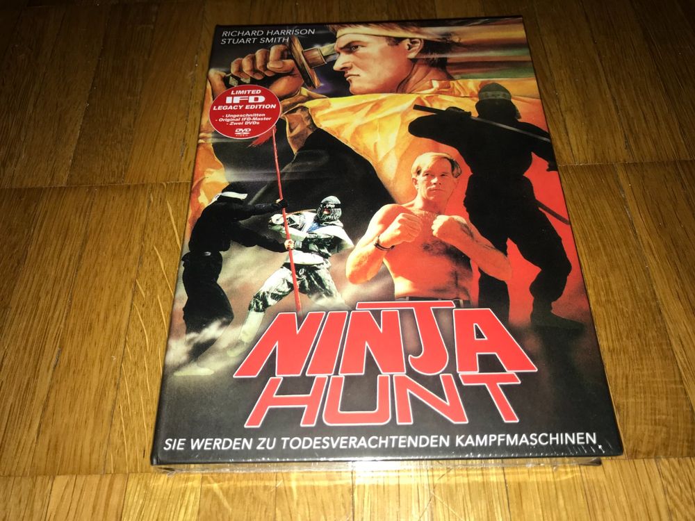Ninja Hunt - MEDIABOOK - A - UNCUT (Neu und originalverpackt) in Basel für CHF 14 – mit ...