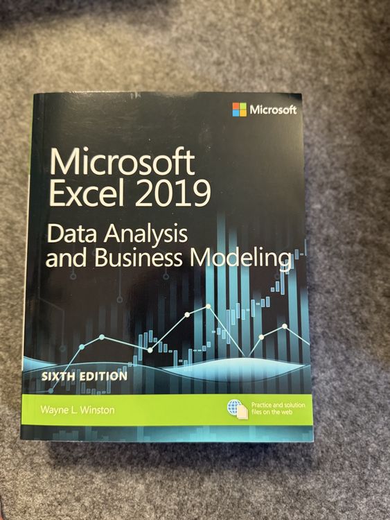 Microsoft Excel 2019 Data Analysis & Business Modeling (Gebraucht) in Bern für CHF 5 – mit ...