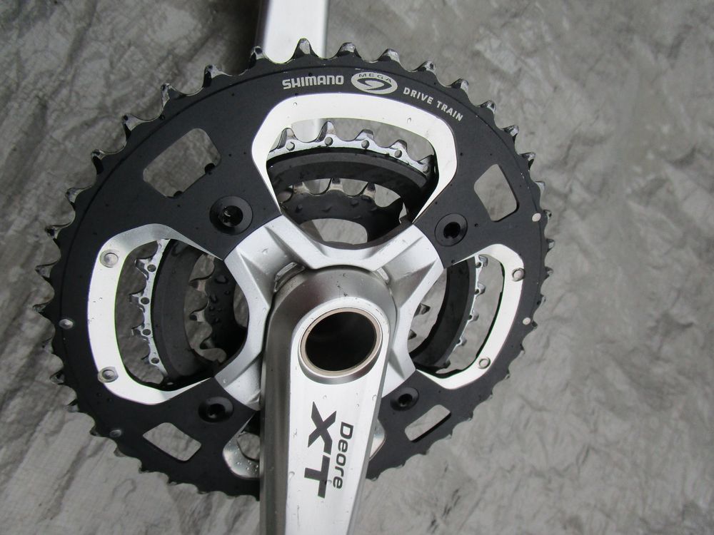 SHIMANO XT Kurbel 3 fach 175mm (Gebraucht) in Ottikon für CHF 65 – mit Lieferung auf Ricardo kaufen