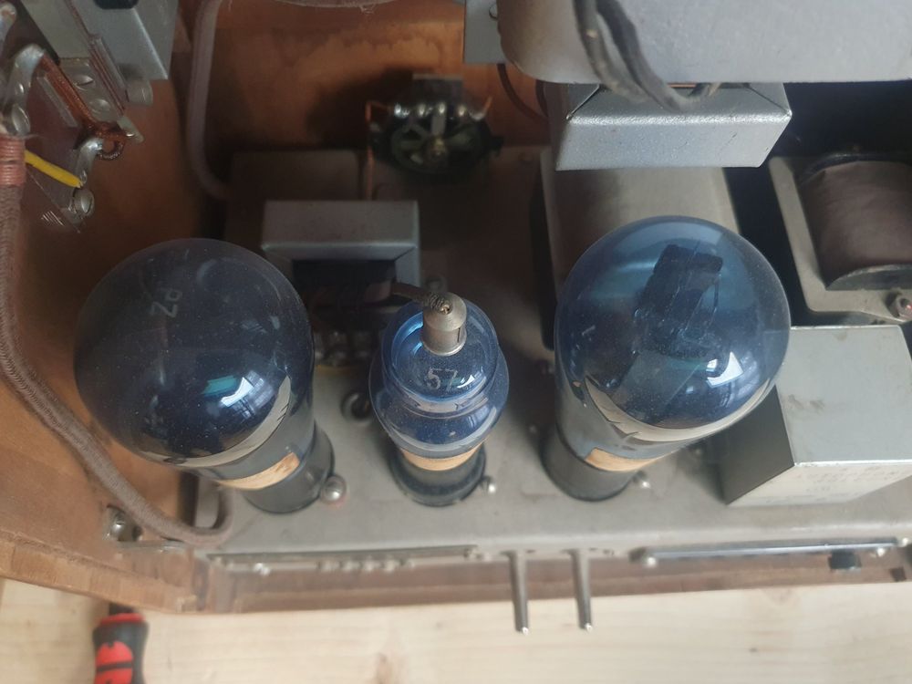 Autophon Röhrenradio NF-Telefonrundspruch T2 - Schweiz 1931 (Defekt) in ...