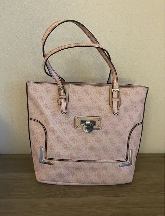 Guess Tasche Rosa Damenhandtasche Shopper Bag (Neu (gemäss Beschreibung ...