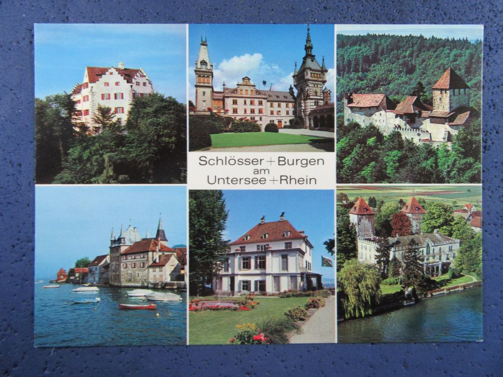 SCHLÖSSER UND BURGEN AM UNTERSEE UND RHEIN TG AK SH (Gebraucht) in Ettingen für CHF 1 – mit ...