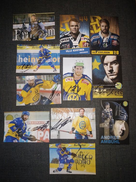 HCD original autogrammsammlung | Kaufen auf Ricardo