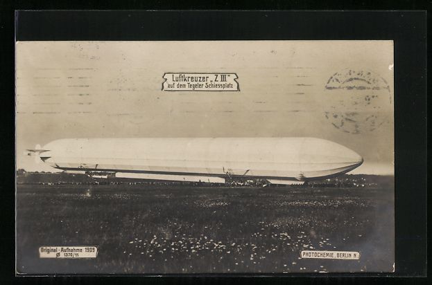 Berlin-Tegel, Zeppelin Luftkreuzer Z III | Kaufen auf Ricardo