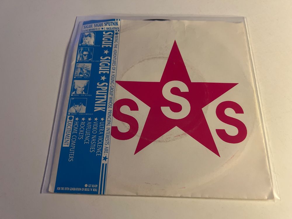 Sigue Sigue Sputnik Single - Love Missile / Hack Attack | Kaufen auf ...
