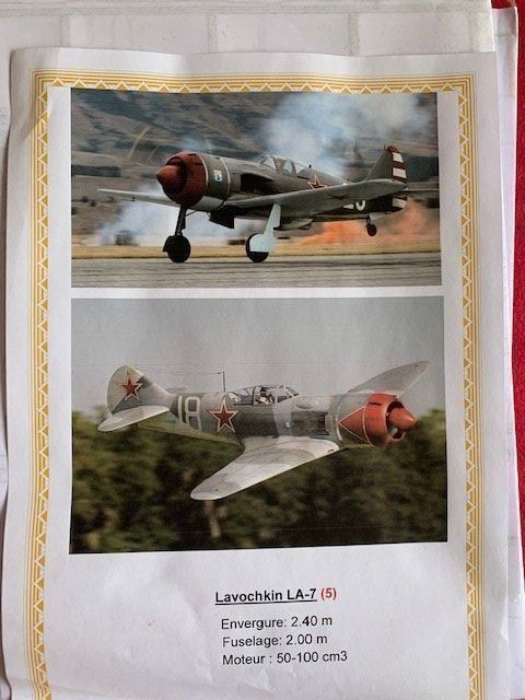 Plan du Lavochkin LA-7 (Neu (gemäss Beschreibung)) in Avully für CHF 35 ...