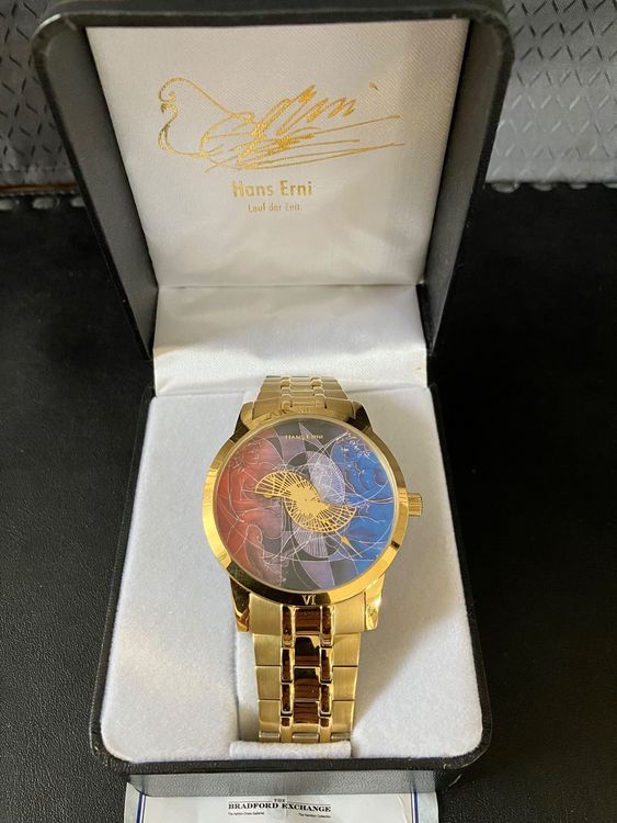 Hans Erni Lauf der Zeit Herren Sammler Uhr in Originalbox | Kaufen auf Ricardo