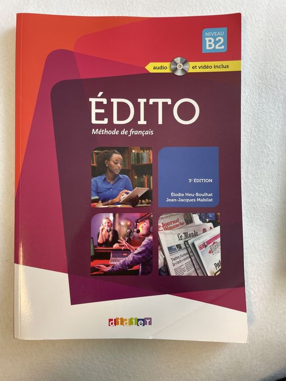 Édito B2 Méthode de français & Cahier d‘activités | Kaufen auf Ricardo