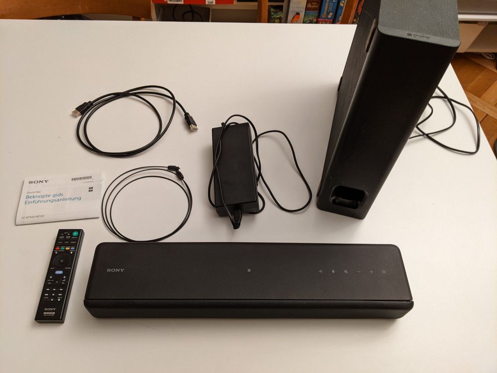 SONY HT-MT500 Kompakte Soundbar (52cm) mit Wifi-Subwoofer (Gebraucht ...