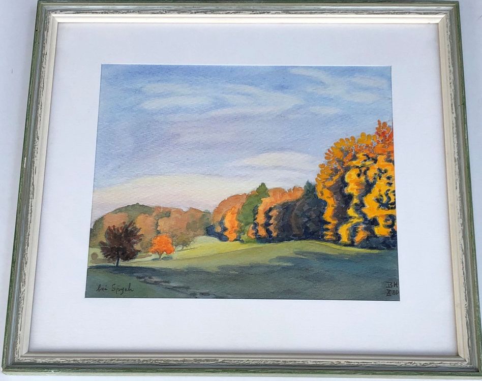 Bruno Hesse (1905-1999) Orig. Aquarell (Gebraucht) in für CHF 645 – mit ...