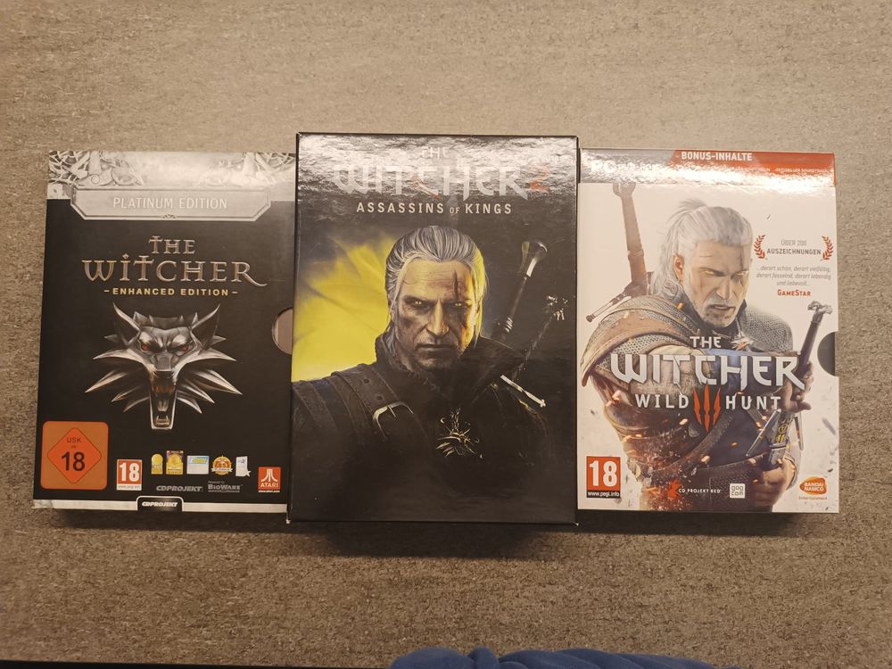 The Witcher Collection PC OVP Big Box (Gebraucht) in Zürich für CHF 20 ...