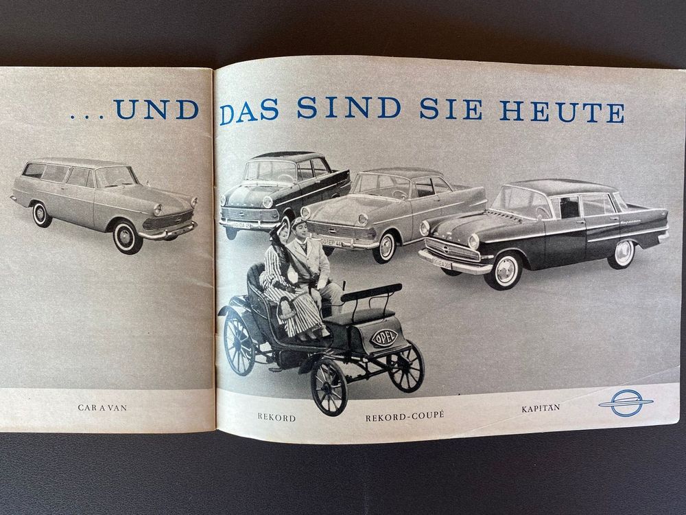 100 Jahre OPEL 1862-1962 - Broschüre (Gebraucht) in deitingen für CHF 9 ...