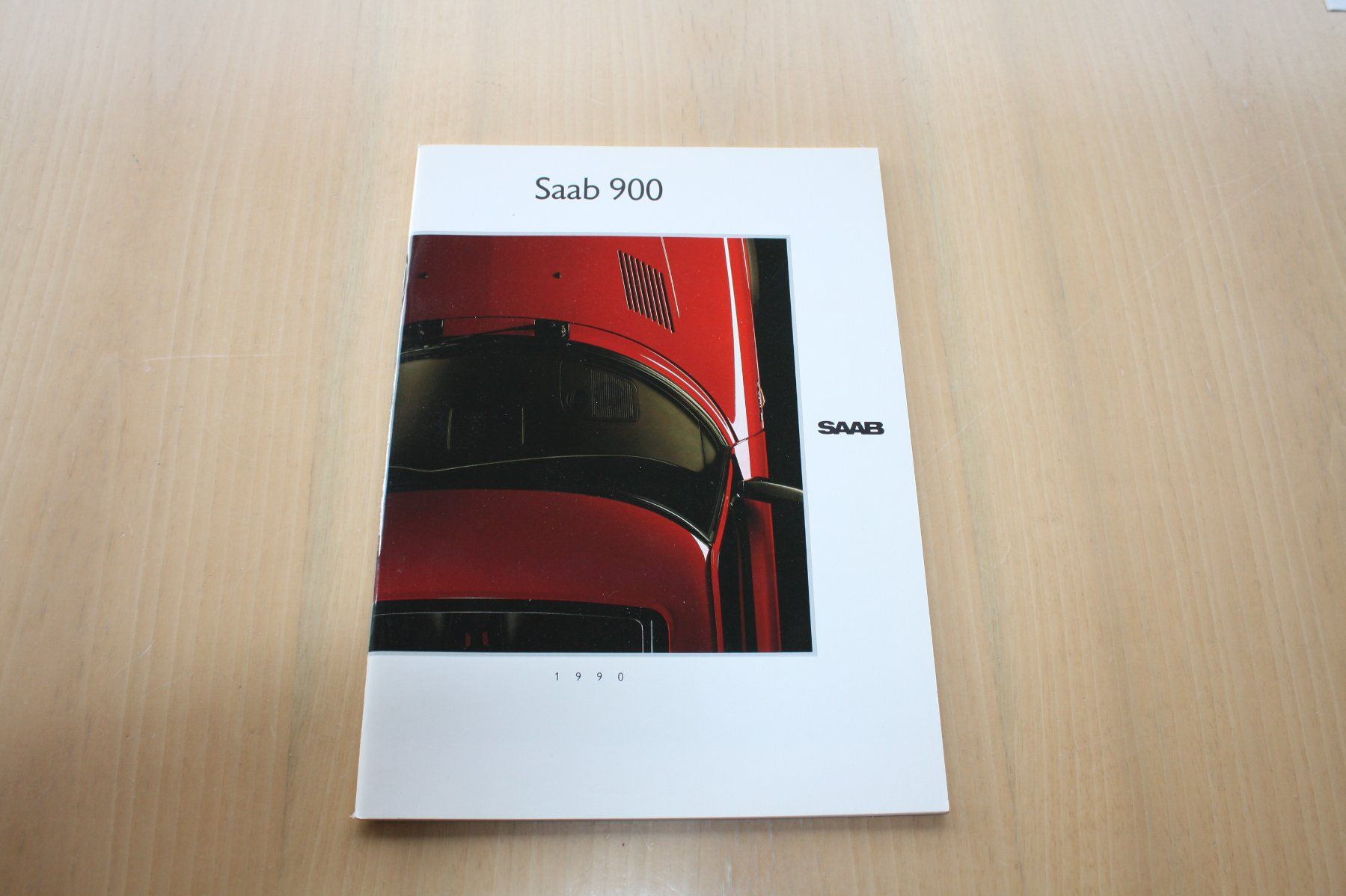 Saab 900 Prospekt / Broschüre von 1990 - Top Zustand! (Gebraucht) in ...