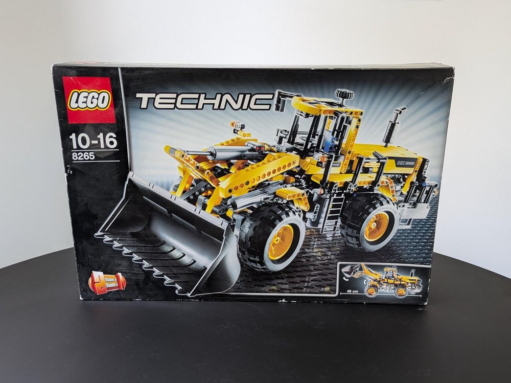 LEGO TECHNIC 8265 - Front loader (2009) with BOX (D'occasion) à ...