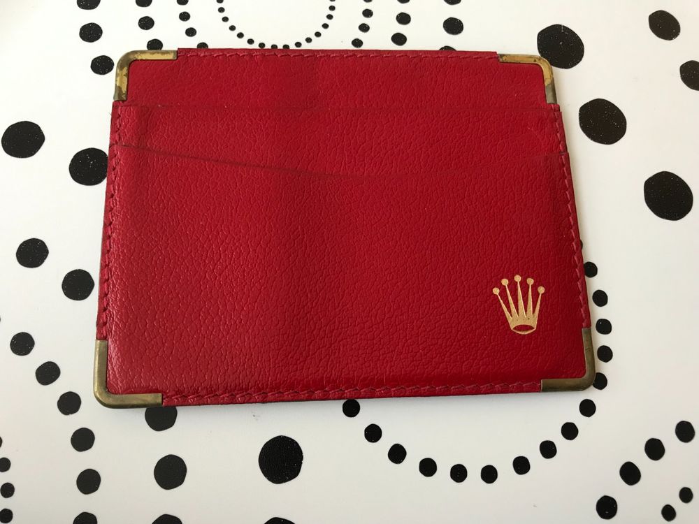 ROLEX ORIGINAL - PORTE-CARTES CASE CARD ETUI - VINTAGE !!! | Kaufen auf ...