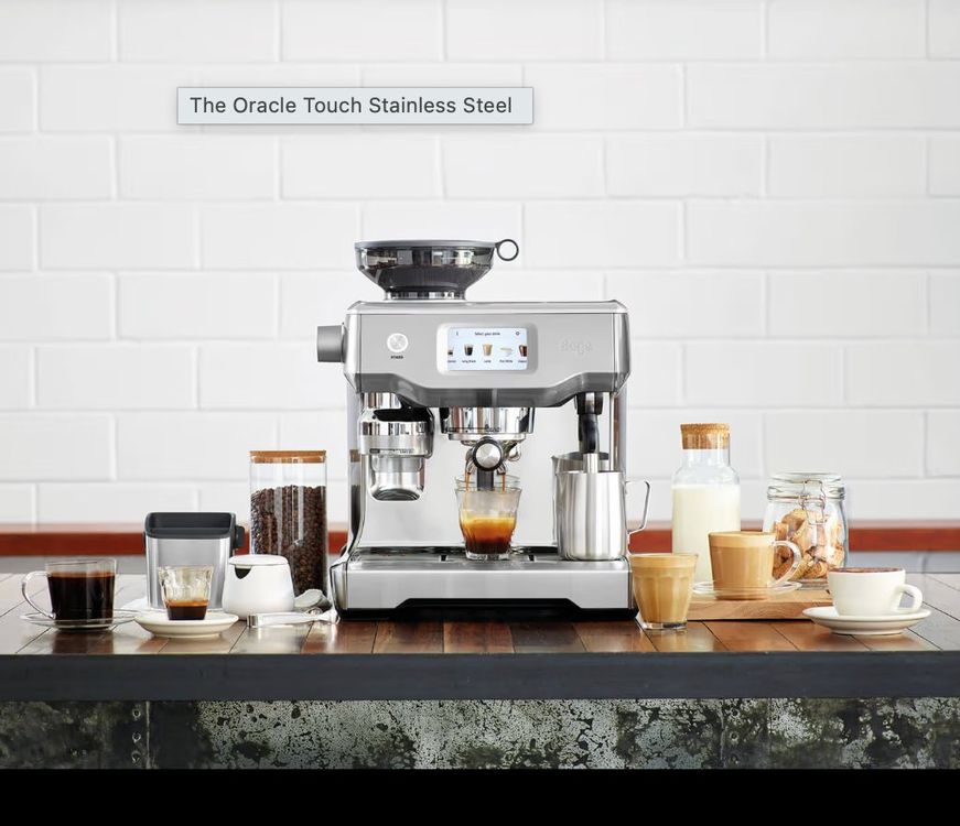 Siebträger-Espressomaschine „Sage The Oracle Touch“ – in gut (D ...