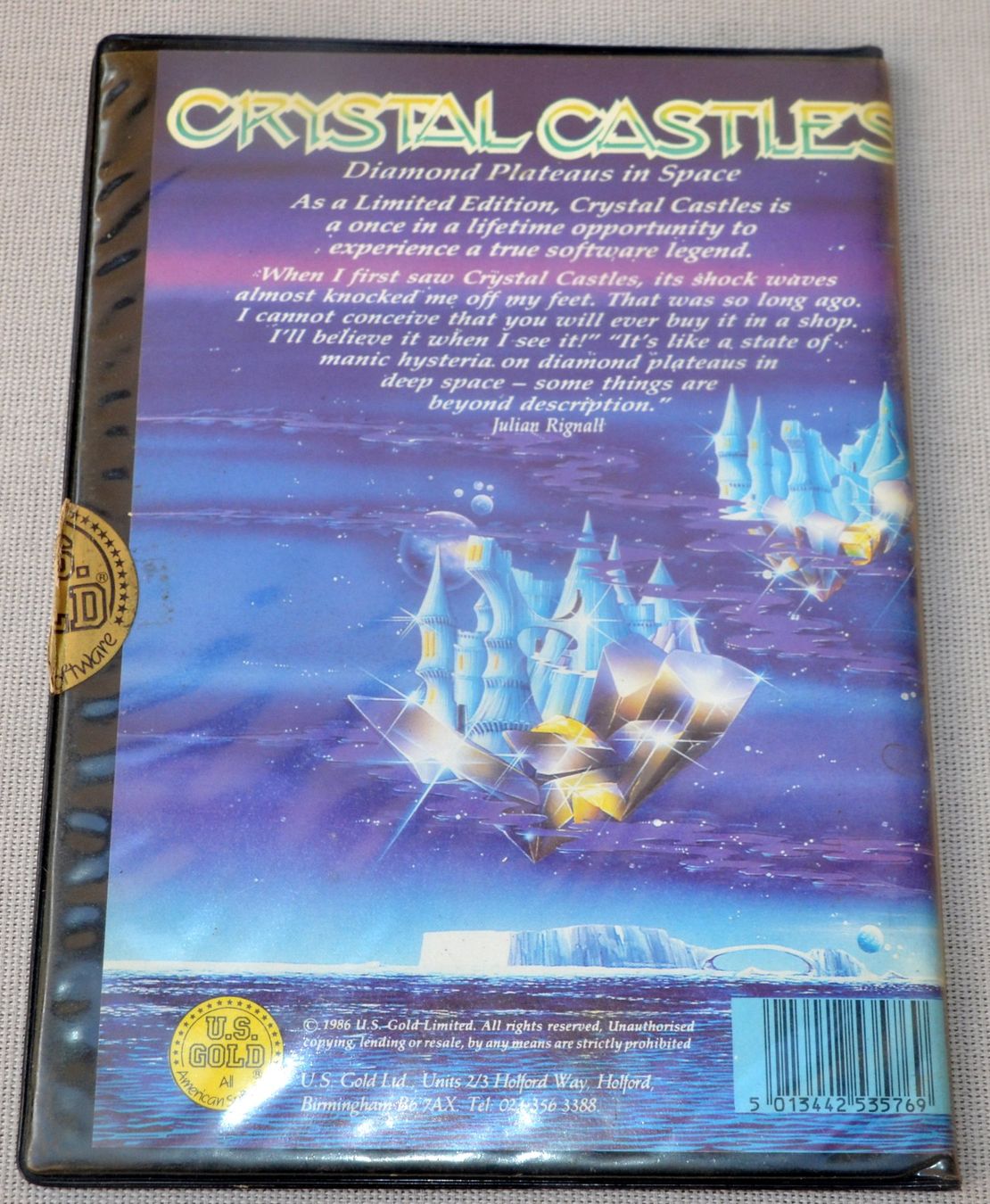 COMMODORE 64 -- Crystal Castles Disk / disque (Gebraucht) in Collonges ...