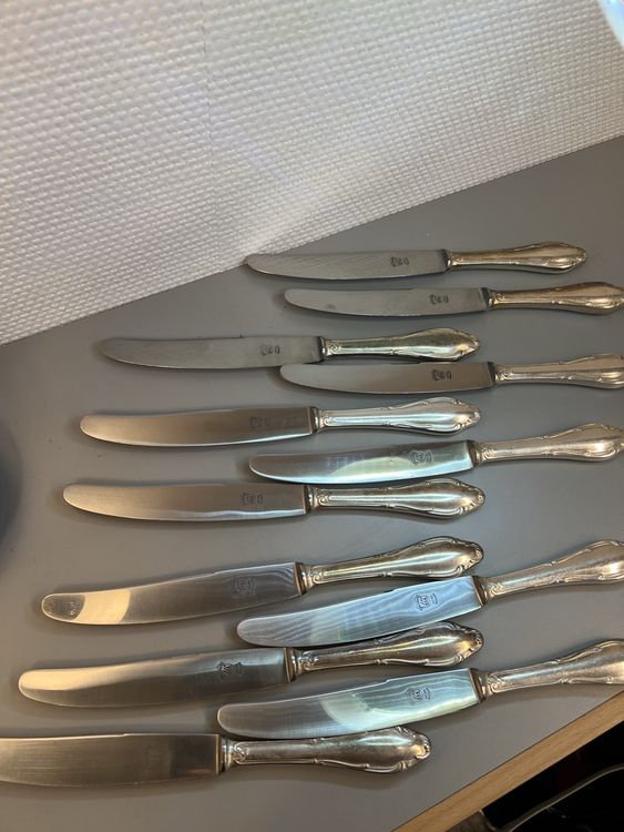 Wellner Vintage Tafelmesser, Besteck 12 Stück (Gebraucht) in Basel für ...