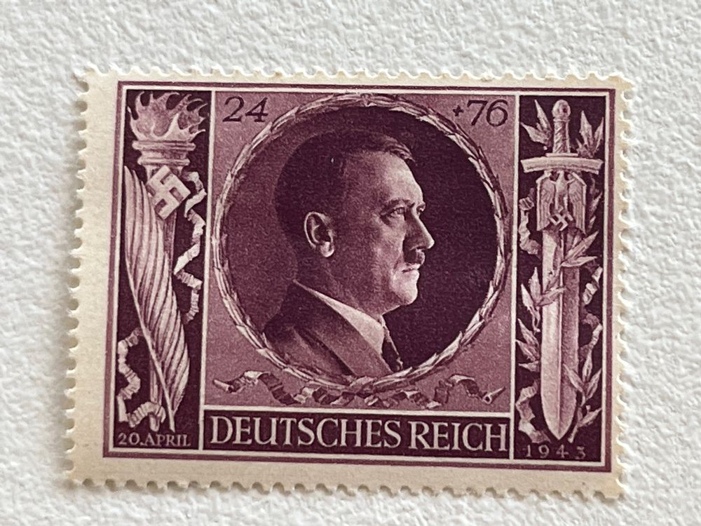 DR / Briefmarke Dritten Deutschen Reiches / Francobollo 3 Re (Gebraucht) in Chiasso für CHF 1.5 ...