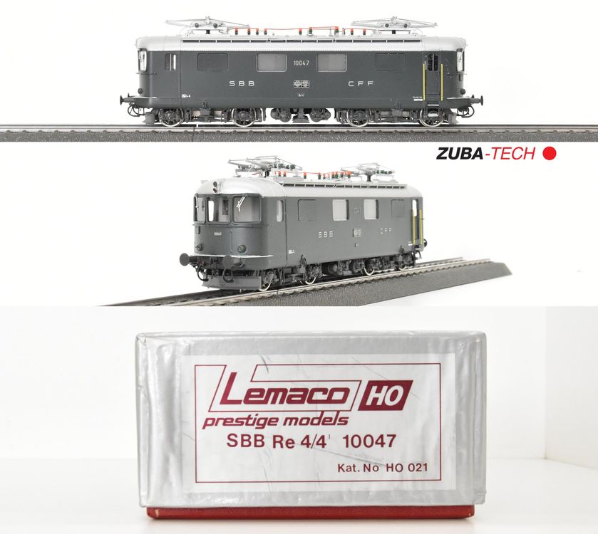 Lemaco H0 021 E-Lok Re 4/4 SBB H0 GS Analog mit OVP | Kaufen auf Ricardo