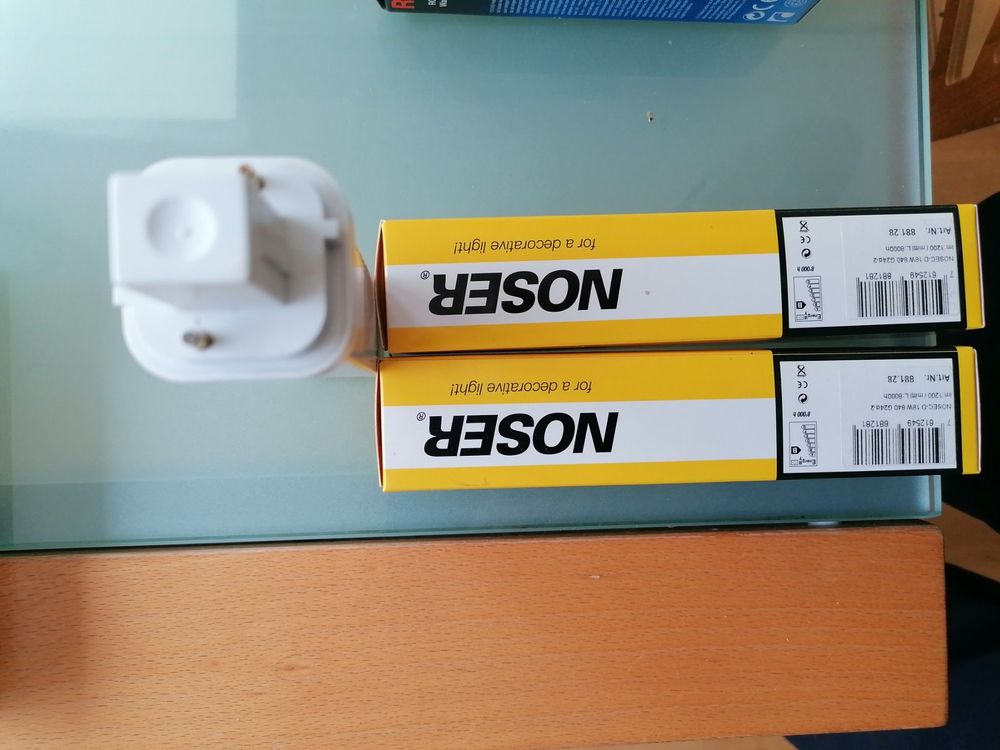 NOSEC-D/E 18W, 827 - 2700K - WARMWEISS, SOCKEL G24D-2 (2STk. (Neu und originalverpackt) in ...