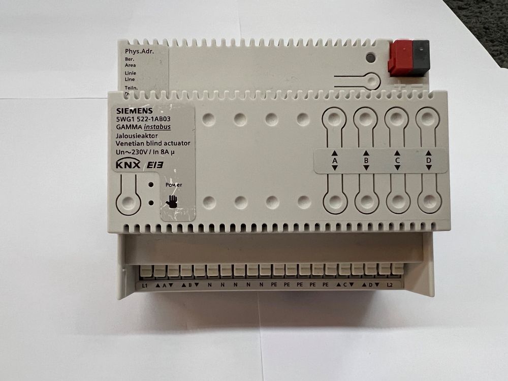 KNX Jalousie- Storenaktor Gebäudeautomation (Gebraucht) in Gommiswald ...