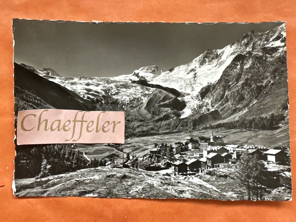 1951 Saas-Fee, Allalinhorn - Alphubel - Täschhorn - Dom (Gebraucht) in Zürich für CHF 4 – mit ...