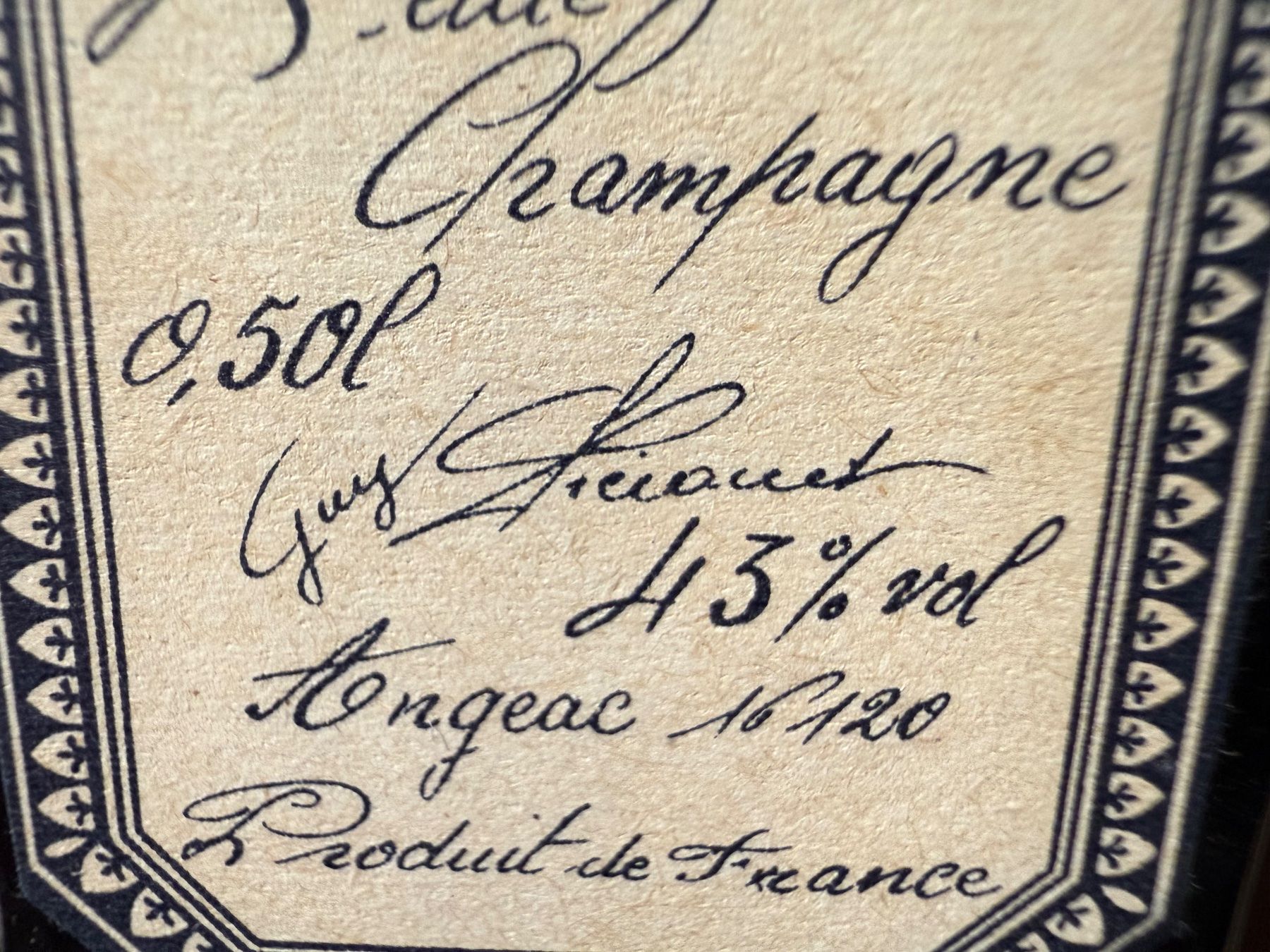 Cognac Louis XV Petite Champagne 50cl. in OHK - Rarität! (Neu und ...