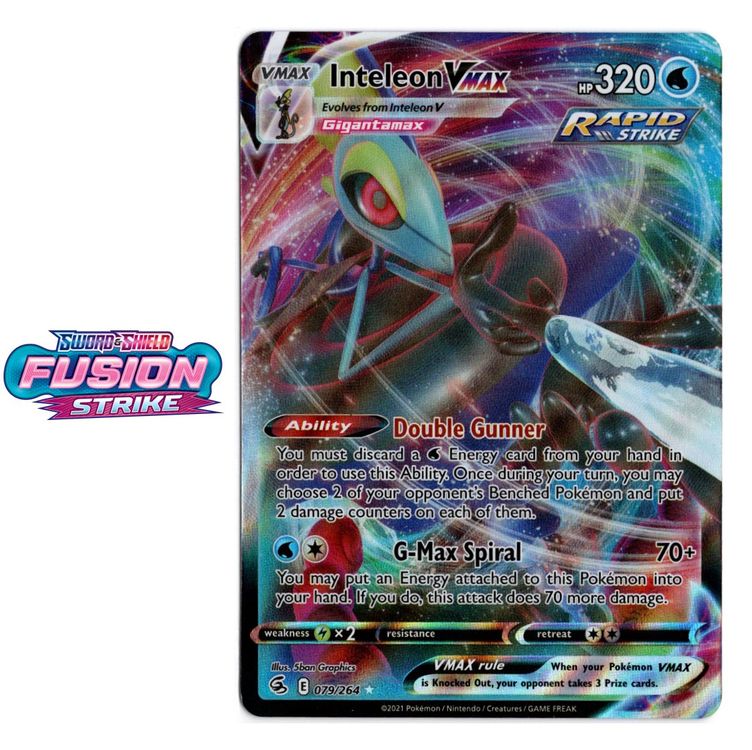 Fusion Strike Inteleon VMAX 079/264 EN (Gebraucht) in Zug für CHF 4.5 ...