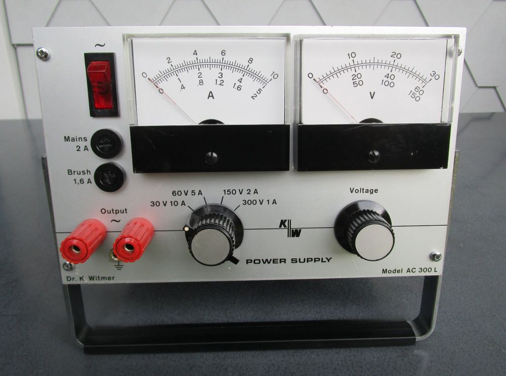 Regelbarer Trenntrafo - Dr. K. Witmer - Model AC 300 L (Gebraucht) in ...