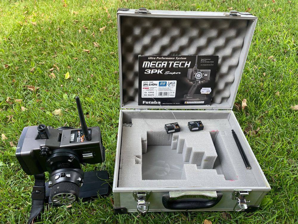 Futaba Megatech 3PKS Super Pistolensender + 2x Empfänger | Kaufen auf ...
