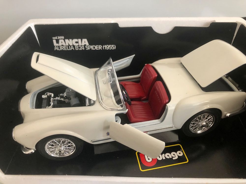 Modellauto 1:18 Lancia Aurelia B24 Spider 1955 Bburago | Kaufen auf Ricardo