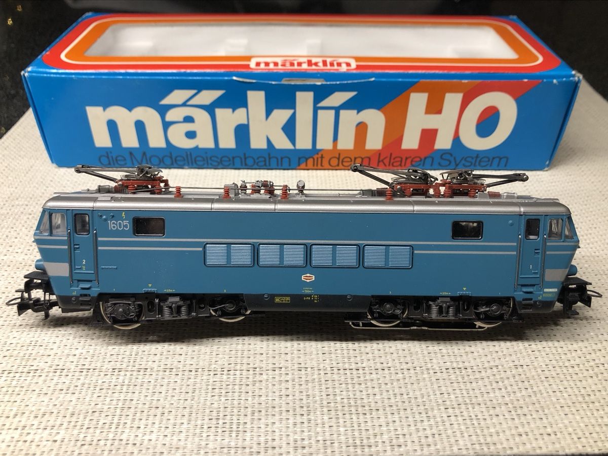 Märklin 3152 E-Lok, SNCB, H0/AC AnalogTop Zustand! (Gebraucht) in ...