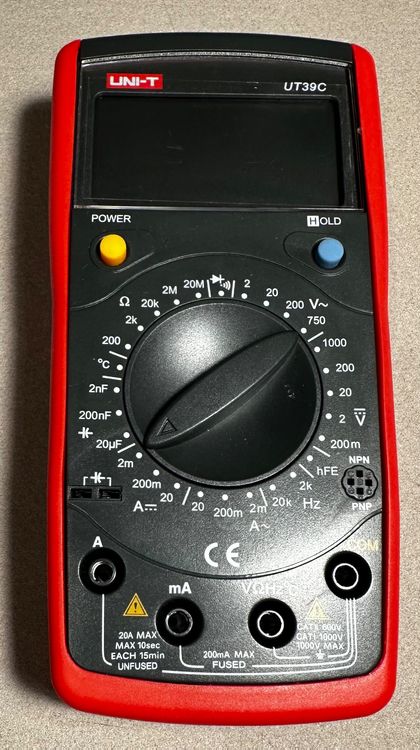 UNI-T Standard Digital Multimeter UT39C (Neu und originalverpackt) in ...
