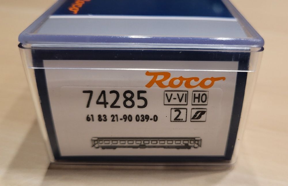 Roco 74285 FS EC-Reisezugwagen 2. Klasse XMPR-Design H0 DC (Neu und ...