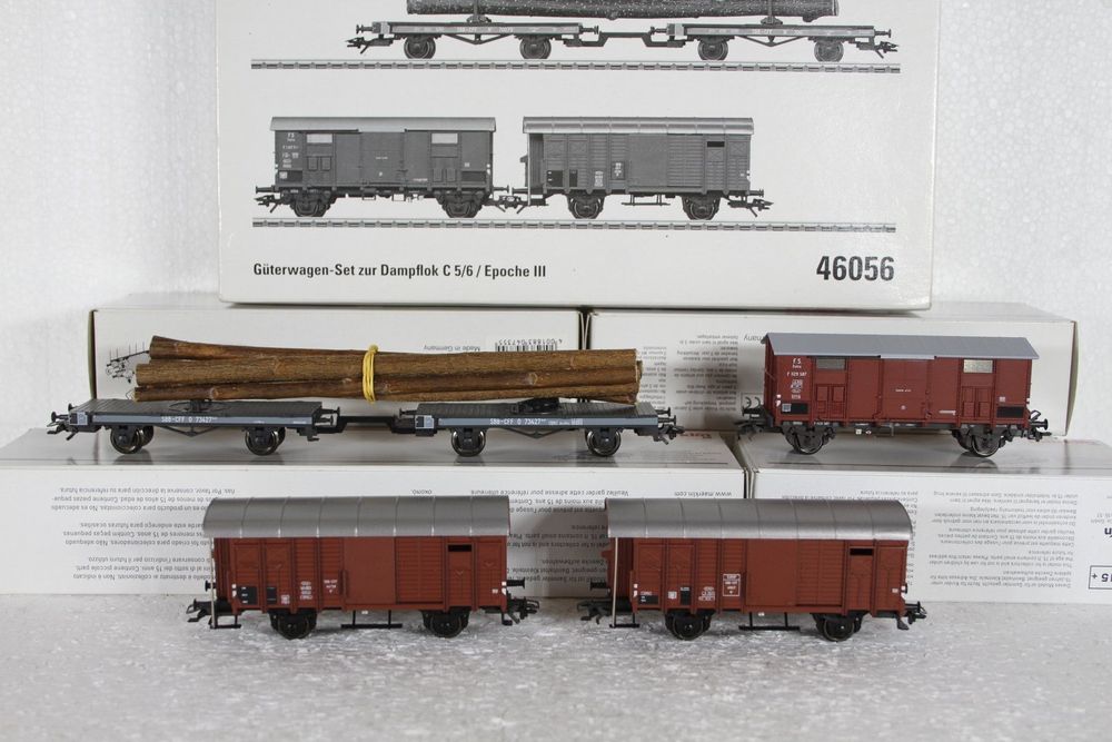 Märklin 46056 SBB, FS Güterwagen-Set (Neu (gemäss Beschreibung)) in für ...