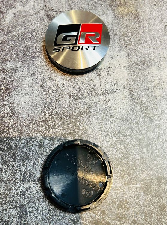 Toyota GR 56mm Nabendeckel Radnaben Nabenkappen Felgendeckel (Neu und ...