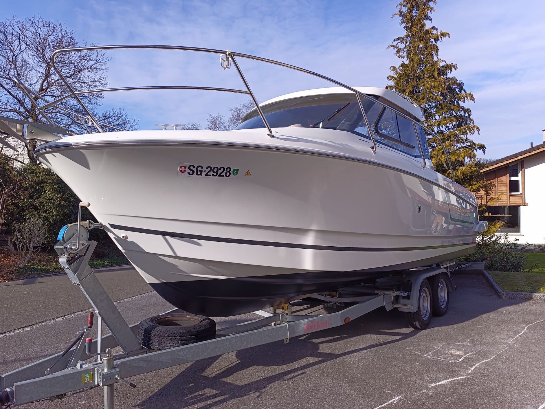Jeanneau Merry Fisher 755 - 100PS Yamaha - Bodenseezulassung (Gebraucht ...
