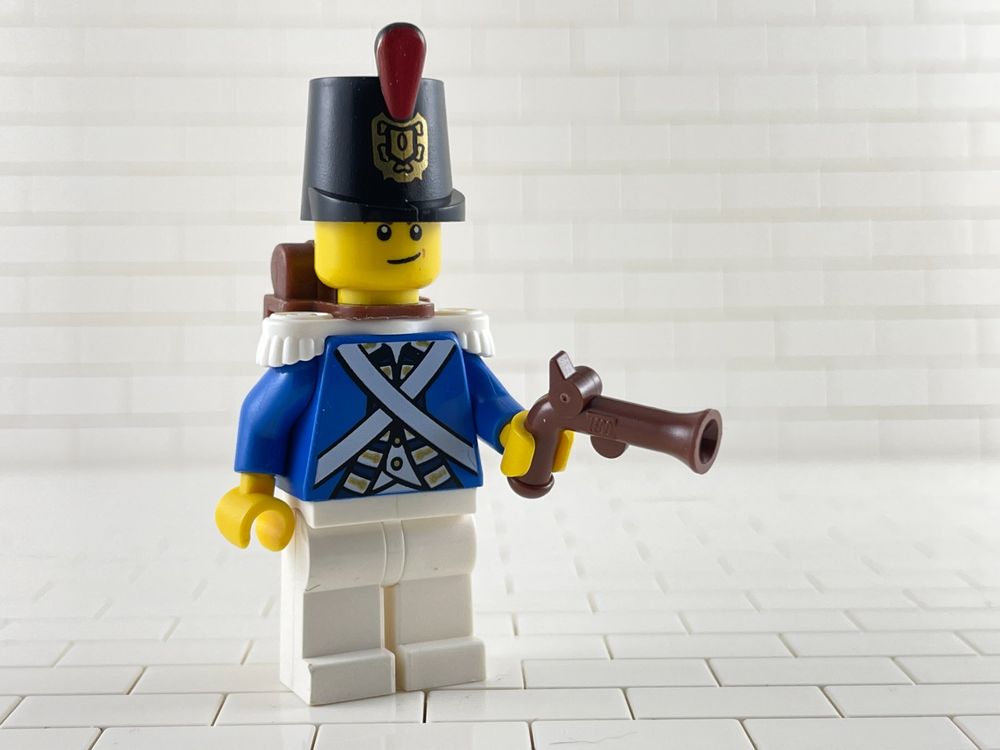 Bluecoat Soldier - Minifigur aus Lego Pirates Set 70409 | Kaufen auf ...
