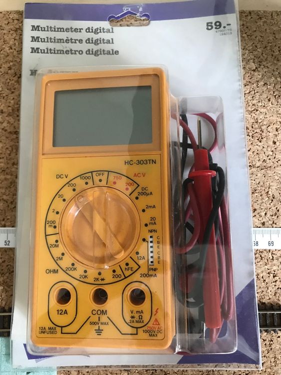 Multimeter Digital HC 303 TN (Gebraucht) in luzern für CHF 20 – mit ...