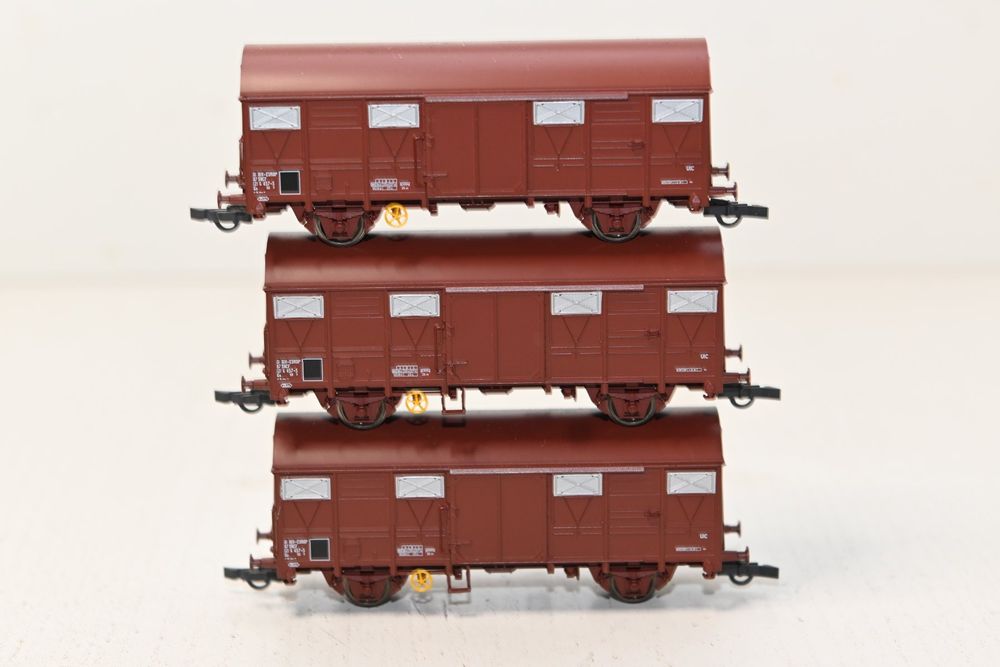 Gedeckte Güterwg SNCF Roco HO/DC ohne OVP 3 Stück | Kaufen auf Ricardo