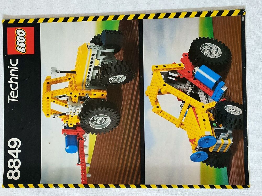 Lego Technic 8849, Traktor mit Scheibenegge, gebraucht | Kaufen auf Ricardo