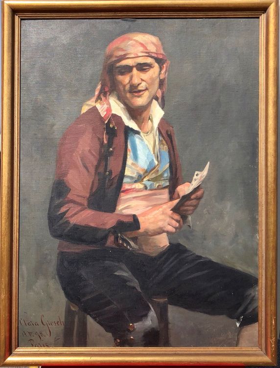 Clara Grosch (1863-1932) Orig. Gemälde (Gebraucht) in Hochdorf für CHF ...