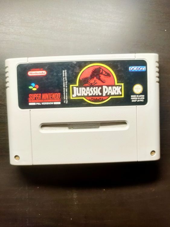 Super Nintendo SNES – Jurassic Park – PAL – Originalmodul (Gebraucht ...