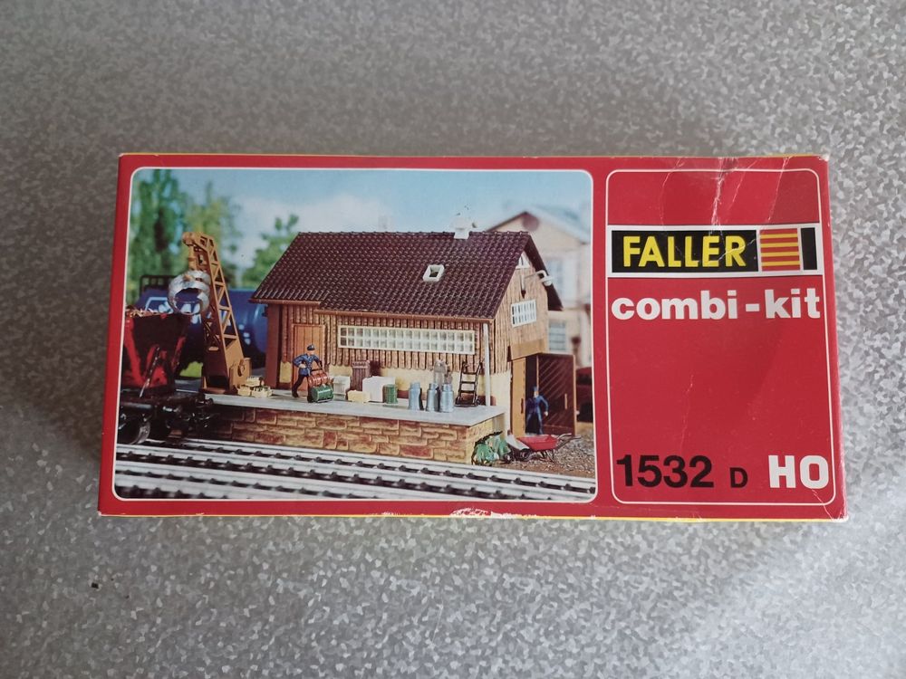 RAR: Faller HO 1532 D Combi-Kit Güterschuppen OVP.Gem.Bilder | Kaufen ...