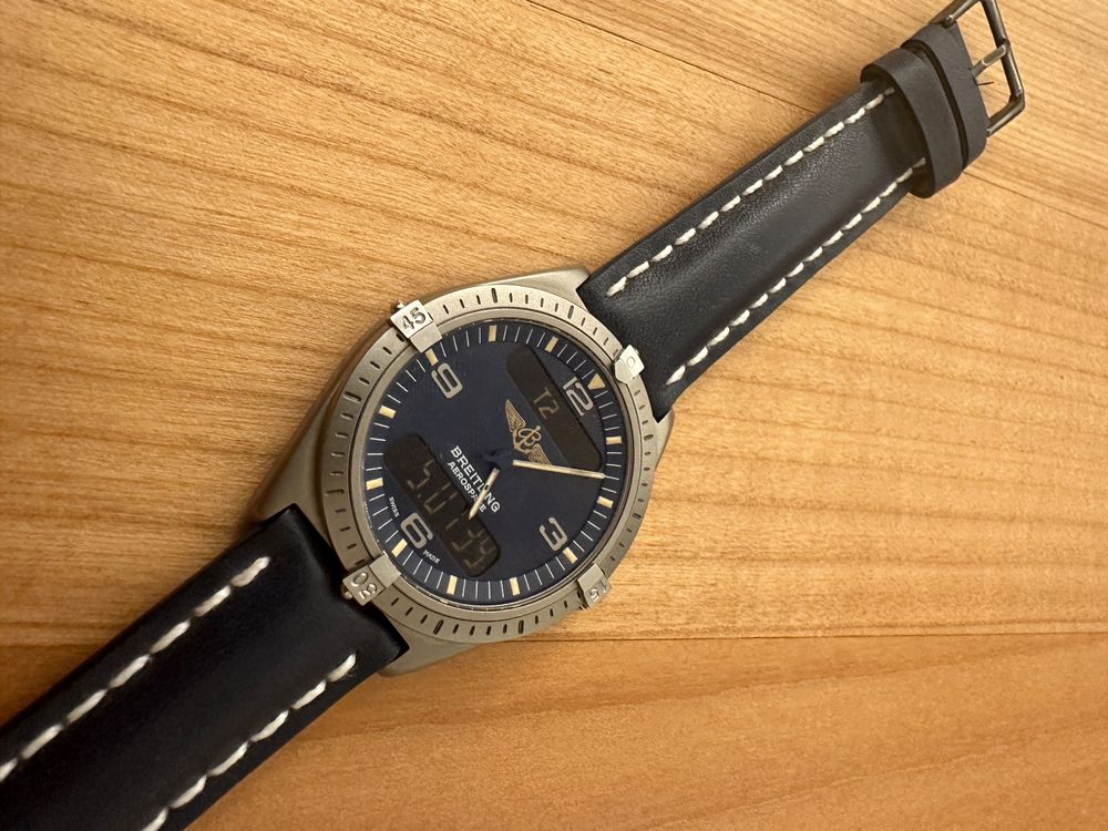 Breitling Aerospace Titanium Navitimer Ref 80360 (Gebraucht) in Zürich ...