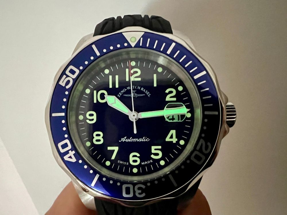 ZENO Diver Automatic - X-Large 47mm - ETA 2824-2 - SRP 848.- (Neu und ...