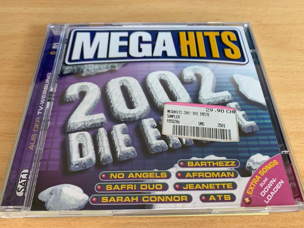 Megahits 2002 Die Erste - 2 CD (Gebraucht) in Rikon im Tösstal für CHF 9.5 – mit Lieferung auf ...