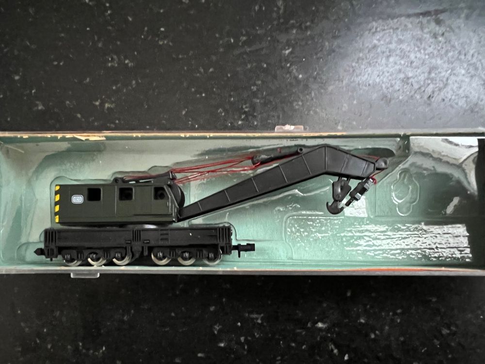 Roco 2350 A Spur N Kranwagen DB Baustelle Kran ZUG (Gebraucht) in ...